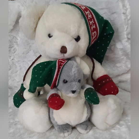 Holiday | Vintage 1987 Set Of 2 Abearham Straus The Mouse Collectible ...